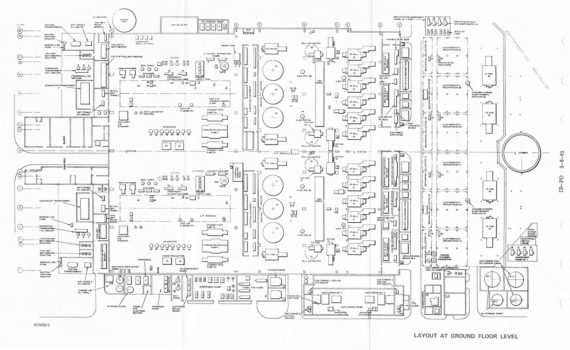 Power station layout at ground level – Power Stations of the UK